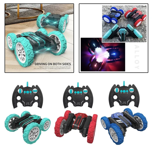 RC CARS STUNT Car Toy Double Sided Vehicle with 360 Degree £19.57 ...