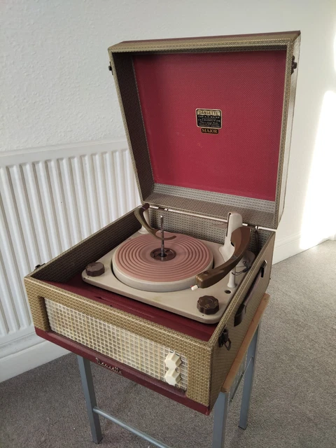 VINTAGE DANSETTE MAJOR Record Player Late 1950s Fully Serviced £179.99 ...