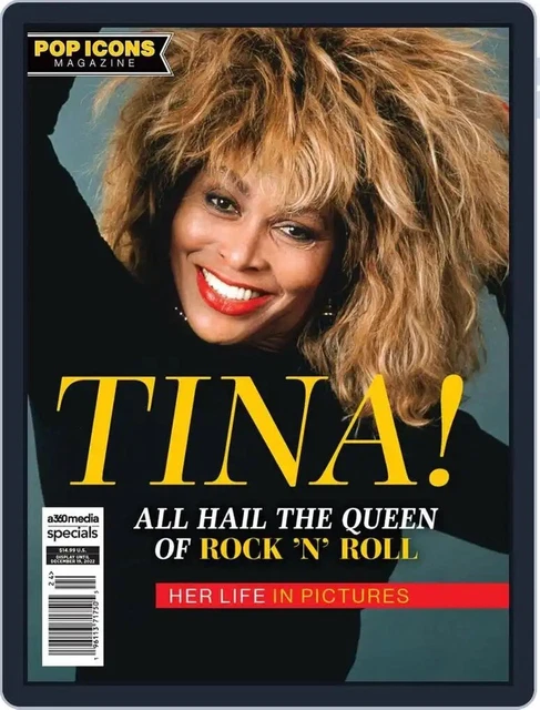 # TINA TURNER Pop Icons Magazine NEW her life in pictures queen of rock ...