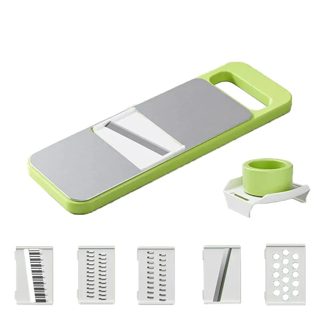 5 IN 1 Vegetable Cutter Manual Kitchen Vegetable Slicer Graters ...