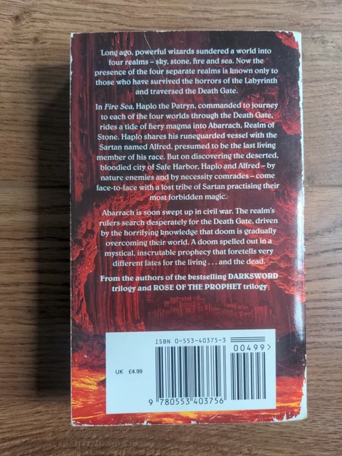 FIRE SEA (DEATH Gate Cycle) von Margaret Weis, Tracy Hickman 1992 ...