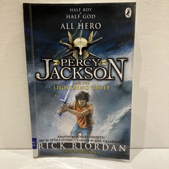 PERCY JACKSON & the Lightning Thief GRAPHIC NOVEL Rick Riordan ...