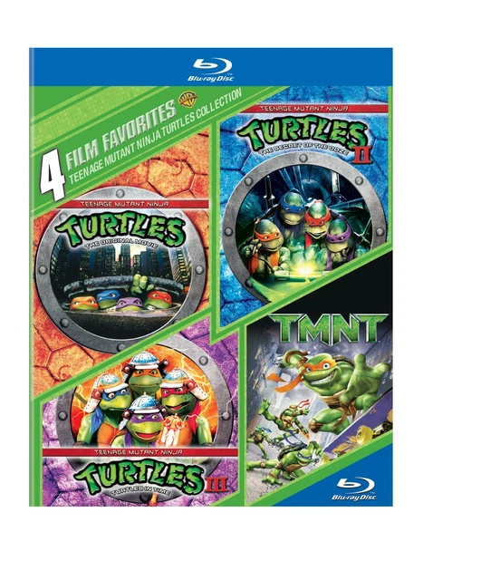 4 FILM FAVORITES: Teenage Mutant Ninja Turtles Collection (Blu-ray ...