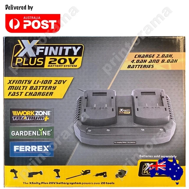 GENUINE XFINITY PLUS 20V Li-Ion 2.0Ah Battery - Aldi Ferrex Workzone Gardenline $99.95 - PicClick AU