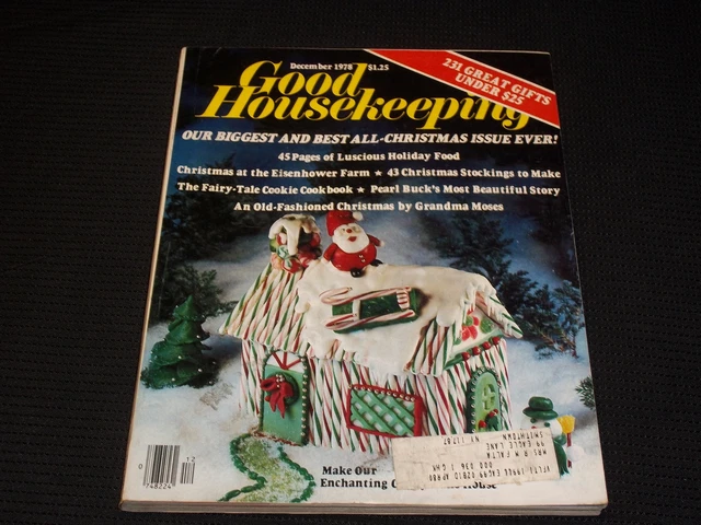 1978 DECEMBER GOOD Housekeeping Magazine - Christmas Issue Front Cover ...