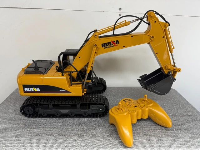 HUINA RC-REMOTE CONTROL construction excavator Digger Toy For Girls ...