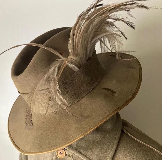 WW1 AIF ALH Light Horse Slouch Hat - Original – Named £2,888.09 ...