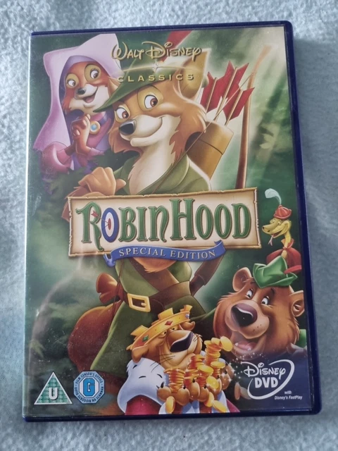 WALT DISNEY CLASSIC DVD Robin hood special edition £1.99 - PicClick UK