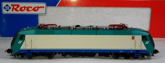ROCO 43826.3, FS Locomotiva elettrica E 412 003, Stato di origine ...