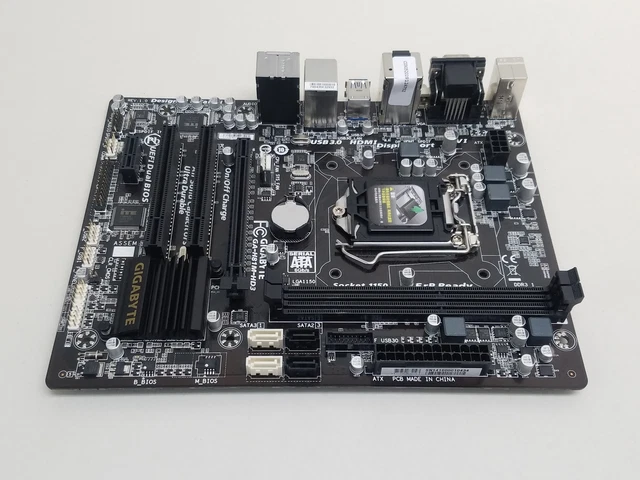GIGABYTE GA-H81M-HD3 LGA 1150 DDR3 SDRAM Desktop Motherboard £97.51 ...