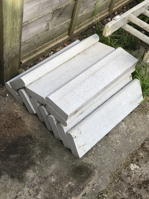 WICKES MARSHALLS PATH Border Edging Concrete X 11 £14.50 - PicClick UK