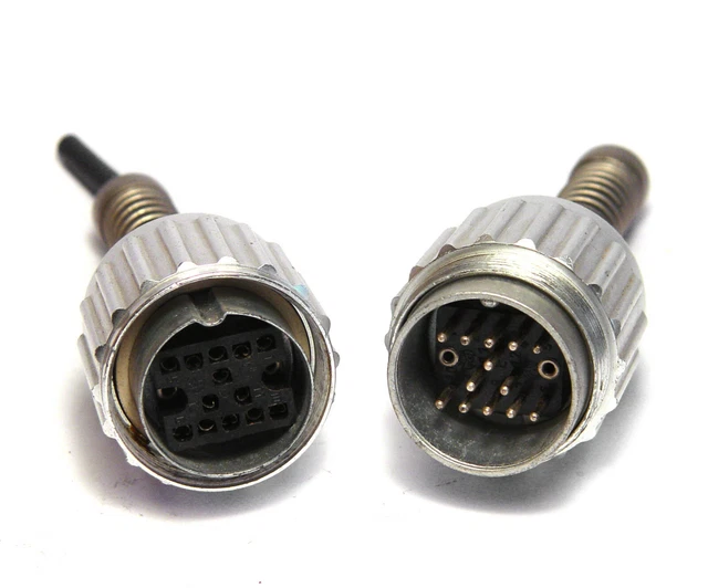 TUCHEL STECKER & Buchse, 13-pol. Würfel-Form, Telefunken M5 Tonkopf Anschluß EUR 296,00 ...