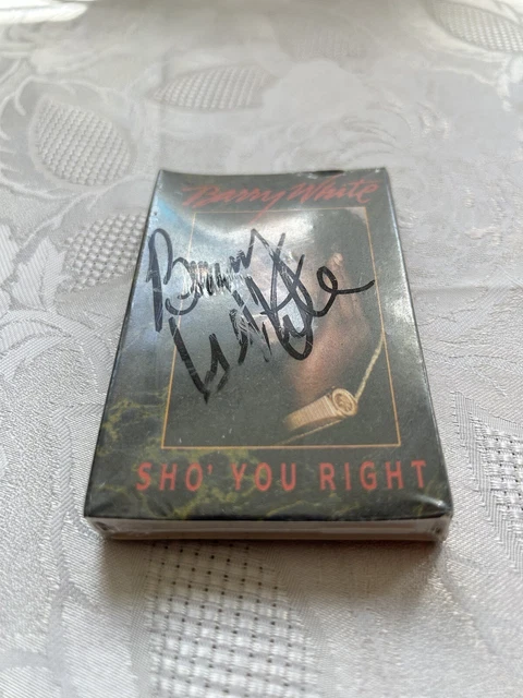 BARRY WHITE SHO’ You Right Signed And Sealed Cassette Single EUR 21,10 ...