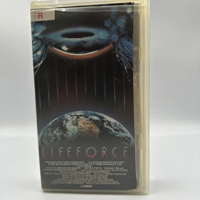 RARE LIFEFORCE (VHS Tape 1985) Horror Sci-Fi CANNON VESTRON Clamshell ...