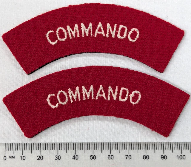 KOREA & VIETNAM War era Australian Army Commando uniform unit patches ...