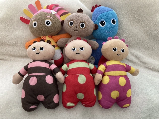 CBEEBIES IN THE Night Garden Full Set Soft Plush Toys Inc Tombiloos £19 ...