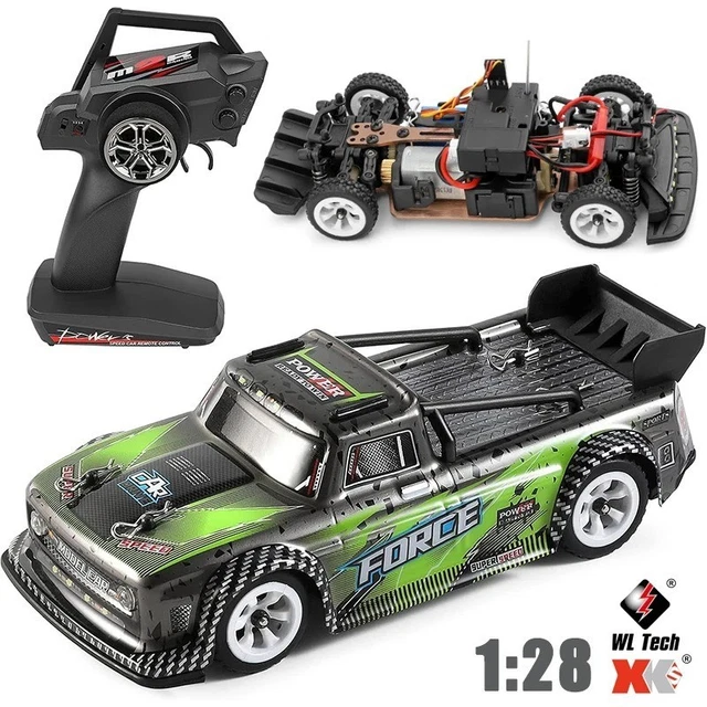 4WD RC CAR with LED 30Km/h High Speed Remote Control Off-Road Monster ...