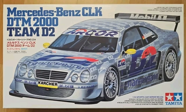 TAMIYA MERCEDES-BENZ CLK DTM 2000 Team D2 1:24/Selten, Super Zustand EUR 45,00 - PicClick DE