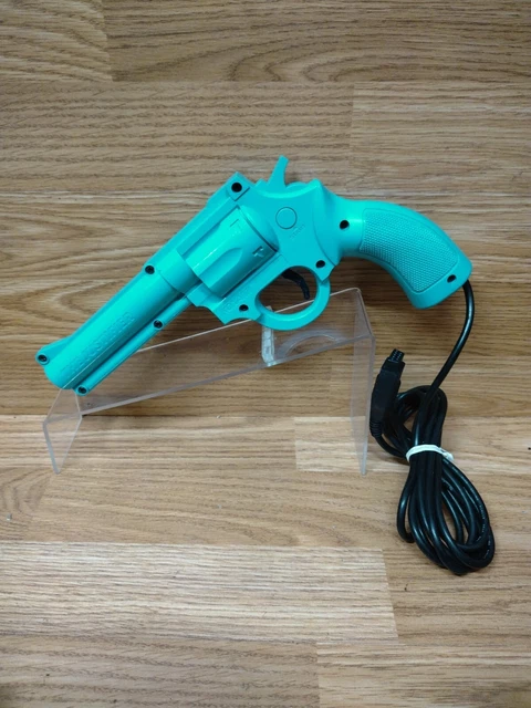 THE JUSTIFIER SEGA Genesis Light Gun Blue Pistol Konami Sega Gun $44.80 ...