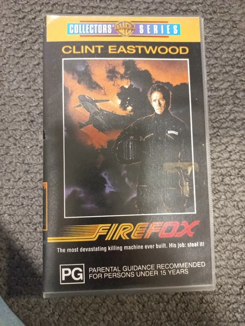 FIREFOX - CLINT Eastwood - VHS Video Cassette $5.00 - PicClick AU