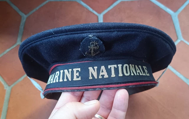 BACHI BONNET DE matelot Marine Nationale WW2 ou post WWII RBFM FNFL ...