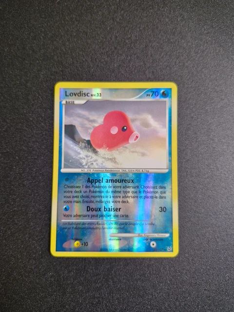 CARTE POKÉMON LOVDISC REVERSE 35/127 Rare Platine Base Bon etat EUR 10 ...