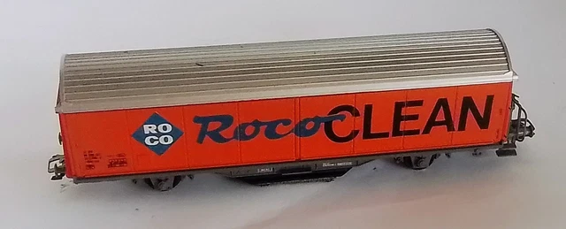 ROCO H0 46400 Schienenreinigungswagen Roco CLEAN in EVP EUR 16,69 ...