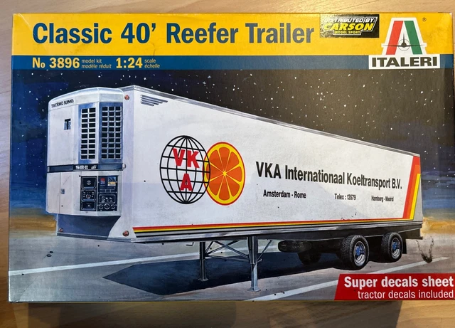 ITALERI 1:24 Classic 40 Reefer Trailer 3896 EUR 65,00 - PicClick DE
