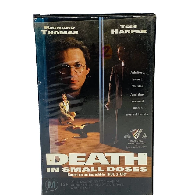 VHS CLAMSHELL VIDEO Death In Small Doses 1993 Roadshow Vintage True ...