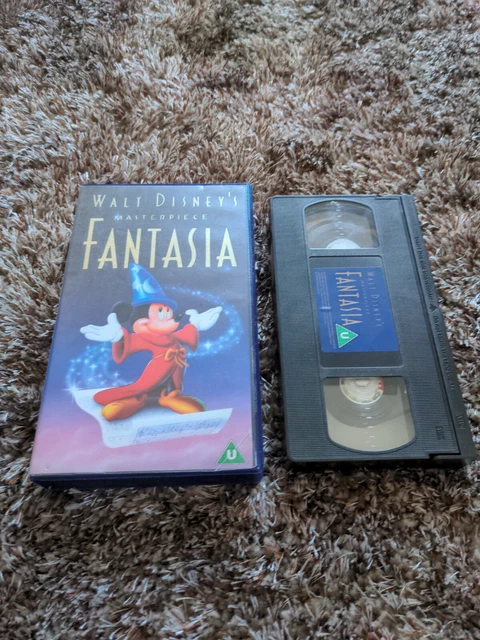 WALT DISNEY'S MASTERPIECE Fantasia - VHS Video PAL - Micky Mouse ...
