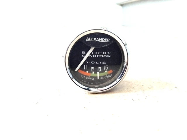 CLASSIC MINI COOPER S Genuine Alexander Battery Dial Rare Works Bmc Mk1 ...