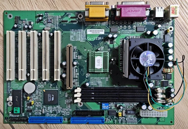 EPOX CU-133A+ REV: 1.2 Socket 370 AGP SDRAM VIA Apollo Pro 133A ...