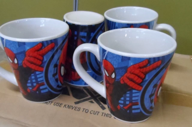 2 X SPIDERMAN mug mugs, ceramic NEW Marvel Official Merchandise Spider ...