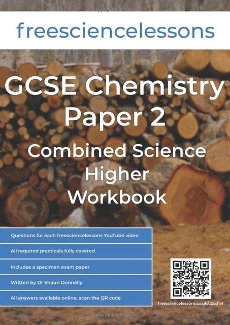 FREESCIENCELESSONS GCSE CHEMISTRY Paper 2: Combined Science High EUR 8 ...