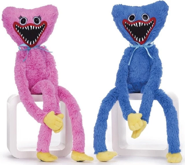 NEW OFFICIAL POPPY Playtime 10" Huggy Wuggy Soft Toy Kissy Missy Plush ...