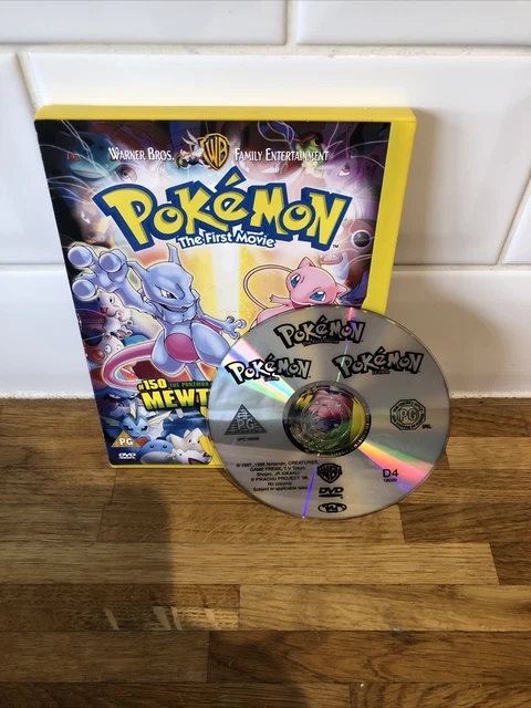 POKÉMON - THE First Movie DVD (2000) Kunihiko Yuyama cert PG Fast and ...