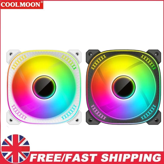 ARGB CPU COOLER Addressable RGB Fan Cooling Fan 5V 3Pin ARGB for ...
