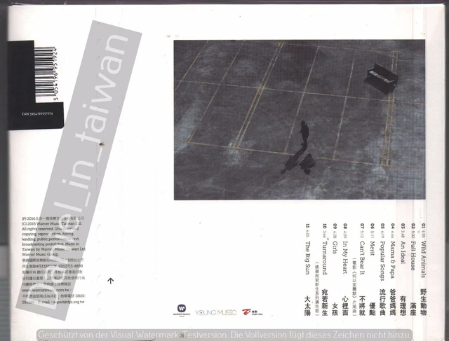 RONGHAO RONG HAO Li: 3rd Album - An Ideal (2016) CD TAIWAN NEW $31.00 ...