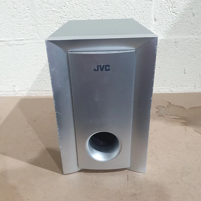 JVC SP-WA5 SILVER Wired 3-Ohm 60-Watt Home Theater System Subwoofer ...