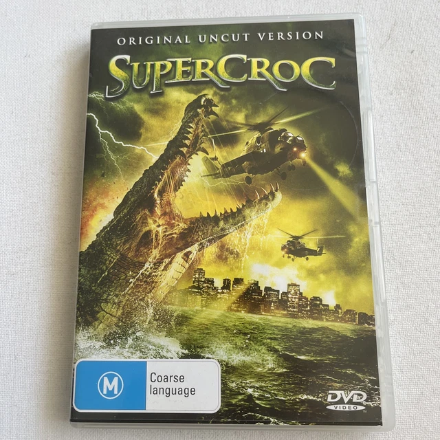 SUPER CROC (SUPERCROC) region 4 DVD (2007 sci-fi action movie) rare EUR ...