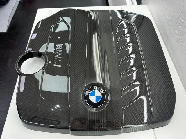 BMW F30 330D 335d Carbon Fibre Engine Cover £435.00 - PicClick UK