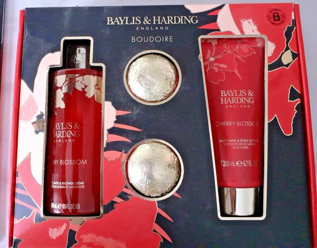 BAYLIS & HARDING Boudoire Cherry Blossom Luxury Bathing Gift Set Pack NEW £4.00 - PicClick UK