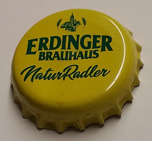MOTIV KRONKORKEN ERDINGER Brauhaus Natur Radler Bottle Crown Cap ...