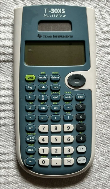 TEXAS INSTRUMENTS TI-30XS MultiView Scientific Calculator Clean!! FULLY ...