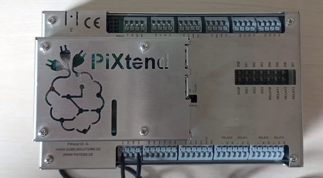 PIXTEND V2S RASPBERRYPI SPS Steuerung mit Netzteil und SD-Karte EUR 175 ...