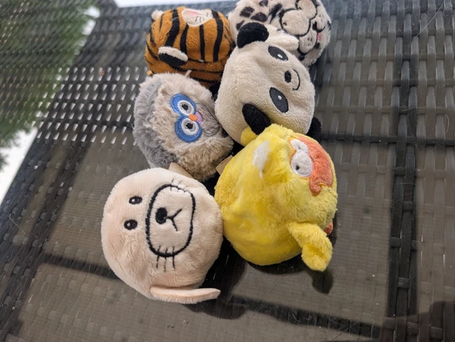 KEEL TOY BOBBALLS Duck Seal Tiger Dog Panda Soft Plush Cuddly Beanie ...