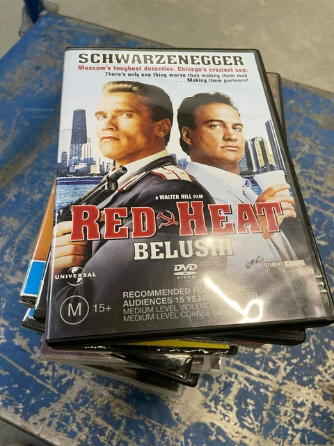 RED HEAT - Arnold Schwarzenegger, James Belushi, Peter Boyle - vgc DVD ...