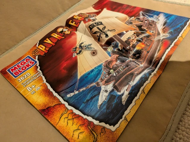 MEGA-BLOKS PYRATES CAPTAIN Cutlass' Stormstalker Set 3620 £26.70 ...