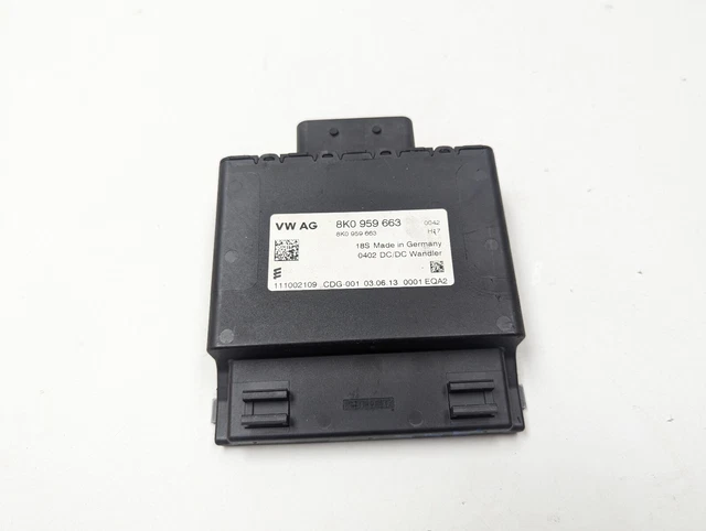 AUDI Q3 VOLTAGE Stabiliser Control Module Ecu 8K0959663 8U Mk1 2013 £14 ...
