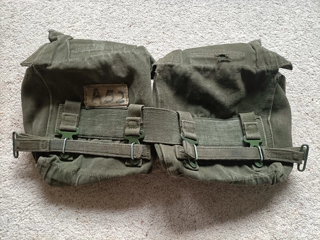 MK1 58 PATTERN Webbing 1958, Rare Mk1 Kidney Pouches £23.99 - PicClick UK